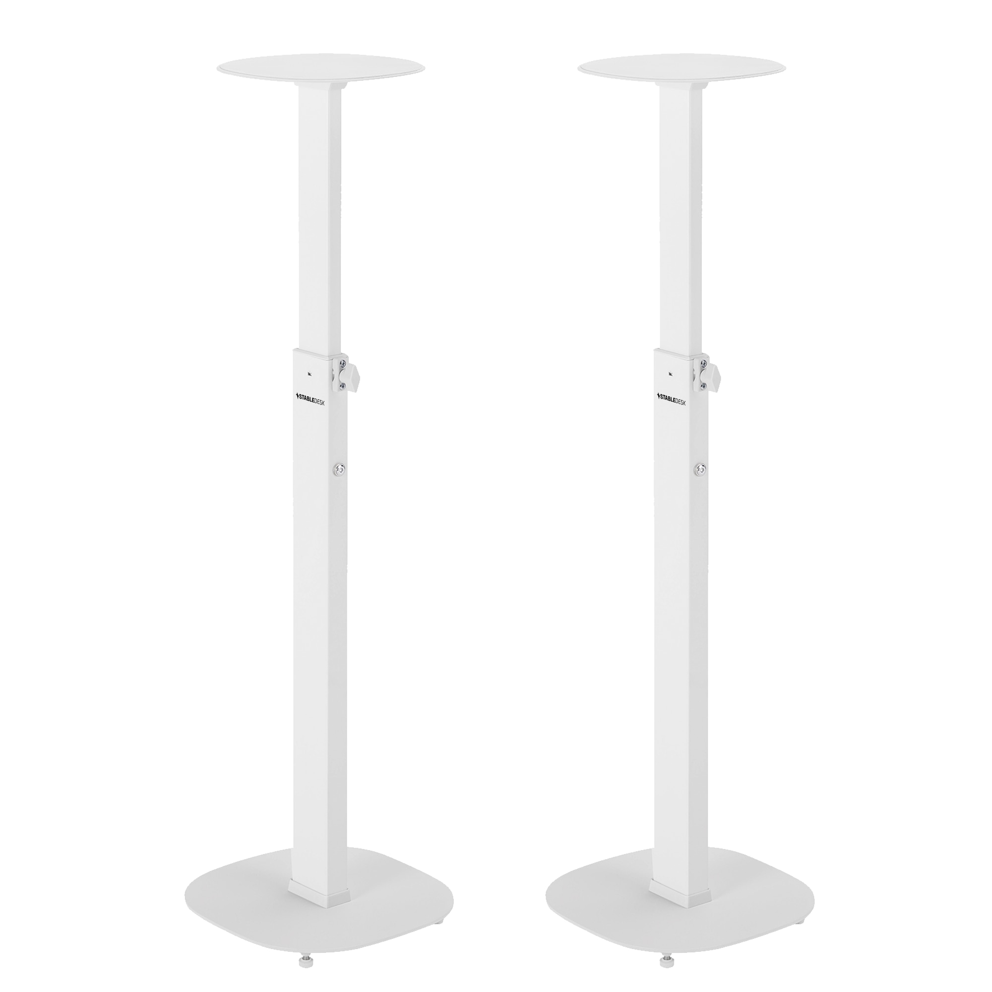 Set 2 Suporturi Boxe de podea StableDesk, 10kg/stativ, Inaltime ...