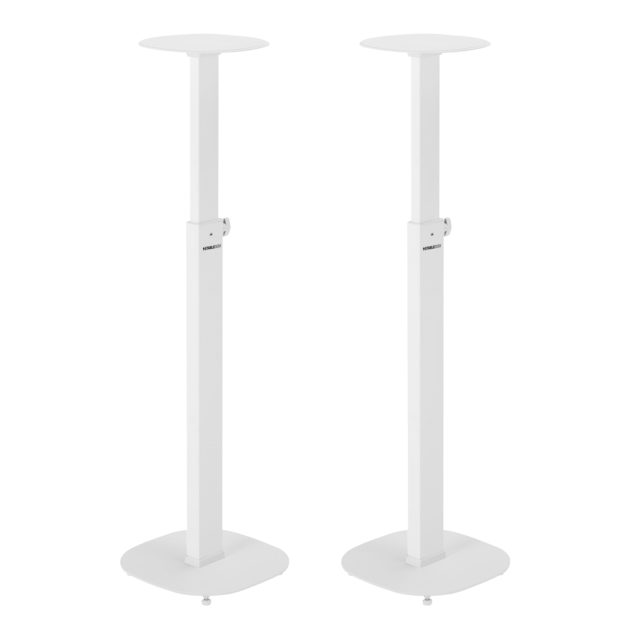 Set 2 Suporturi Boxe de podea StableDesk, 10kg/stativ, Inaltime ...