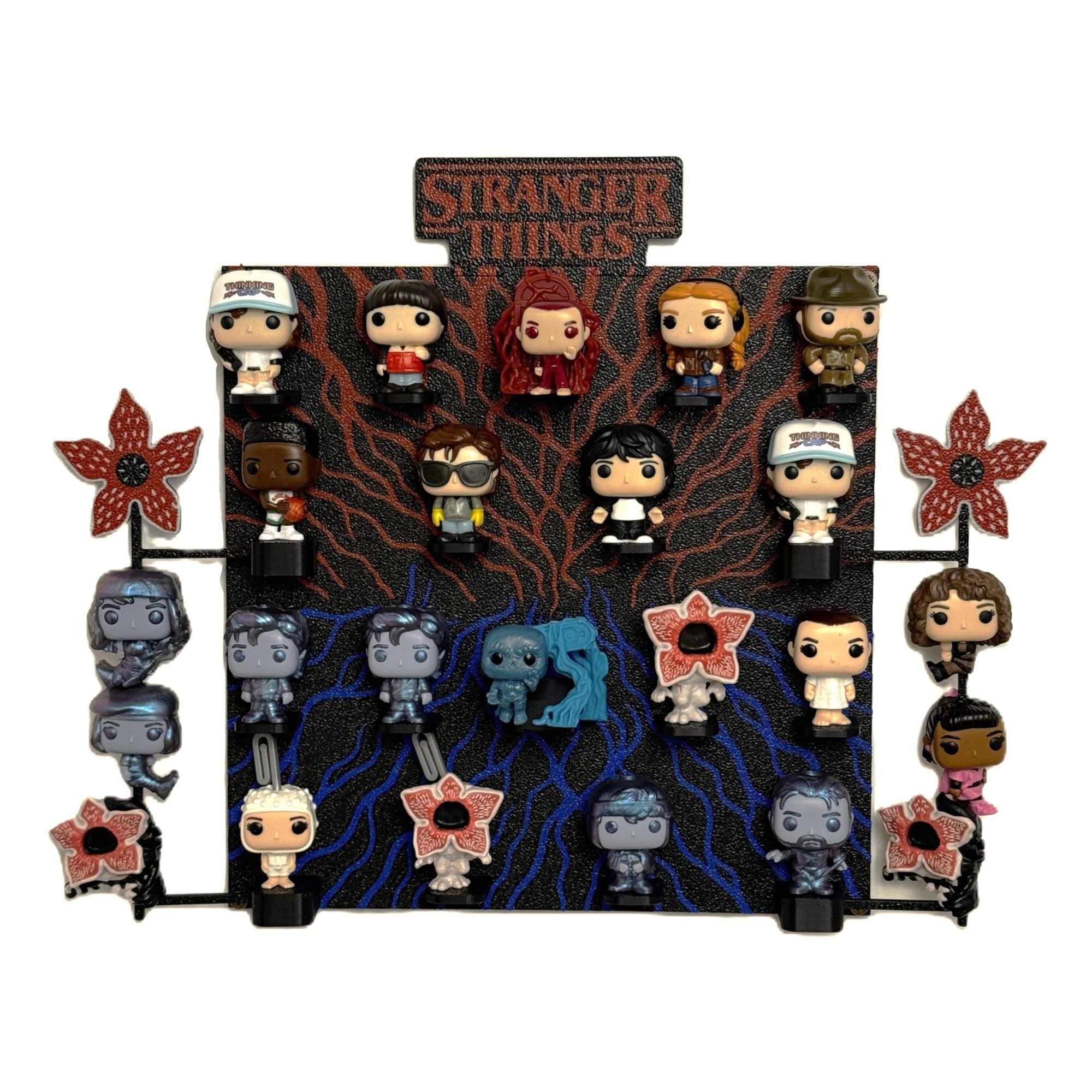 Suport Stranger Things Kinder Joy, plastic, capacitate 24 figurine ...