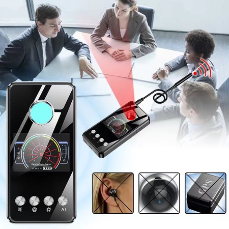 Excitat®, Detector de spionaj cu inteligenta artificiala - T2, Microfon ...