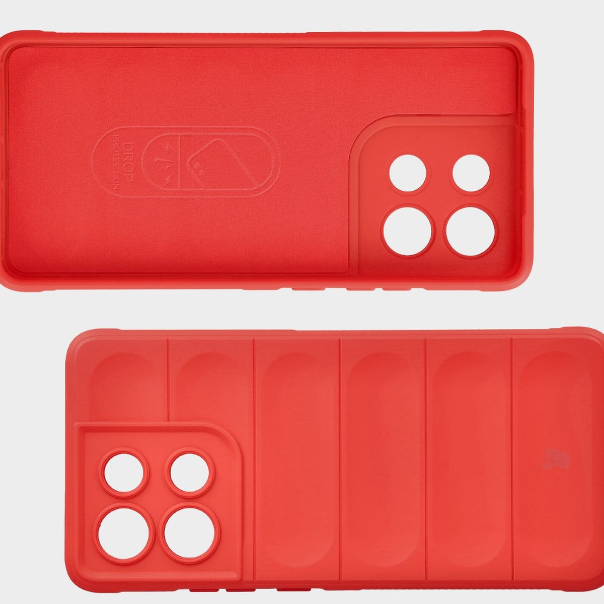 Husa telefon, Bizon Case Tur pentru Motorola Moto G86 Power 5G, Rosu ...