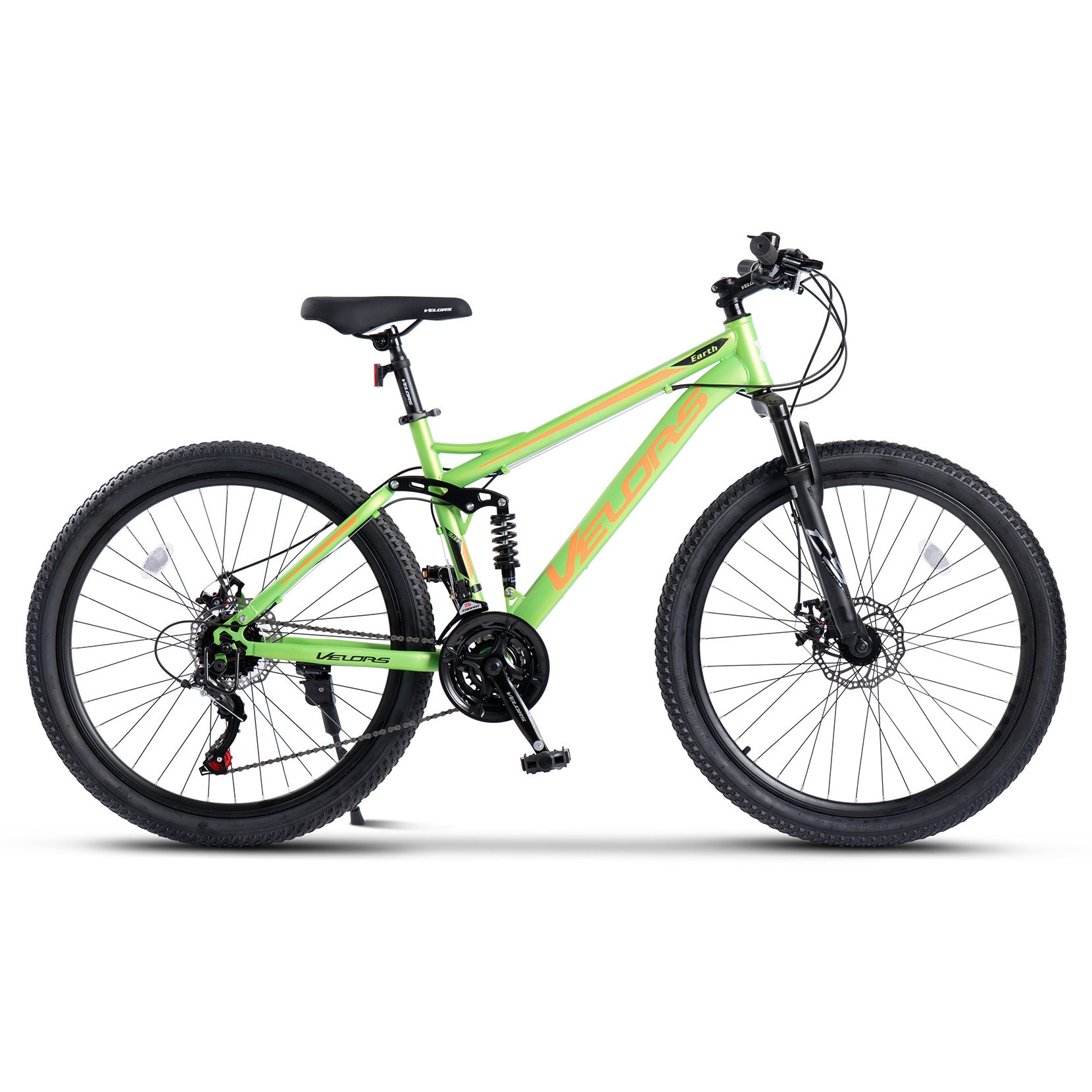 Bicicleta MTB de munte Velors Earth JSX2660, Shimano, suspensie fata ...
