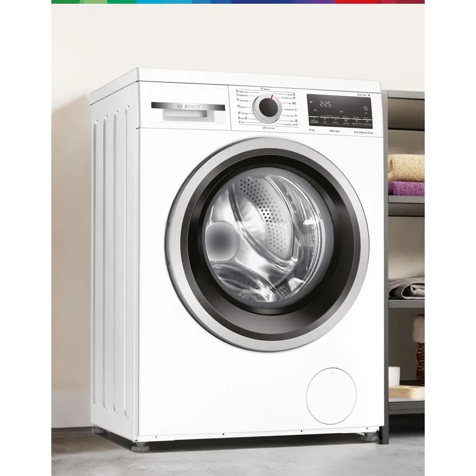 Masina de spalat rufe Bosch WLS28460ME, 8 kg, 45 cm, alba - eMAG.ro
