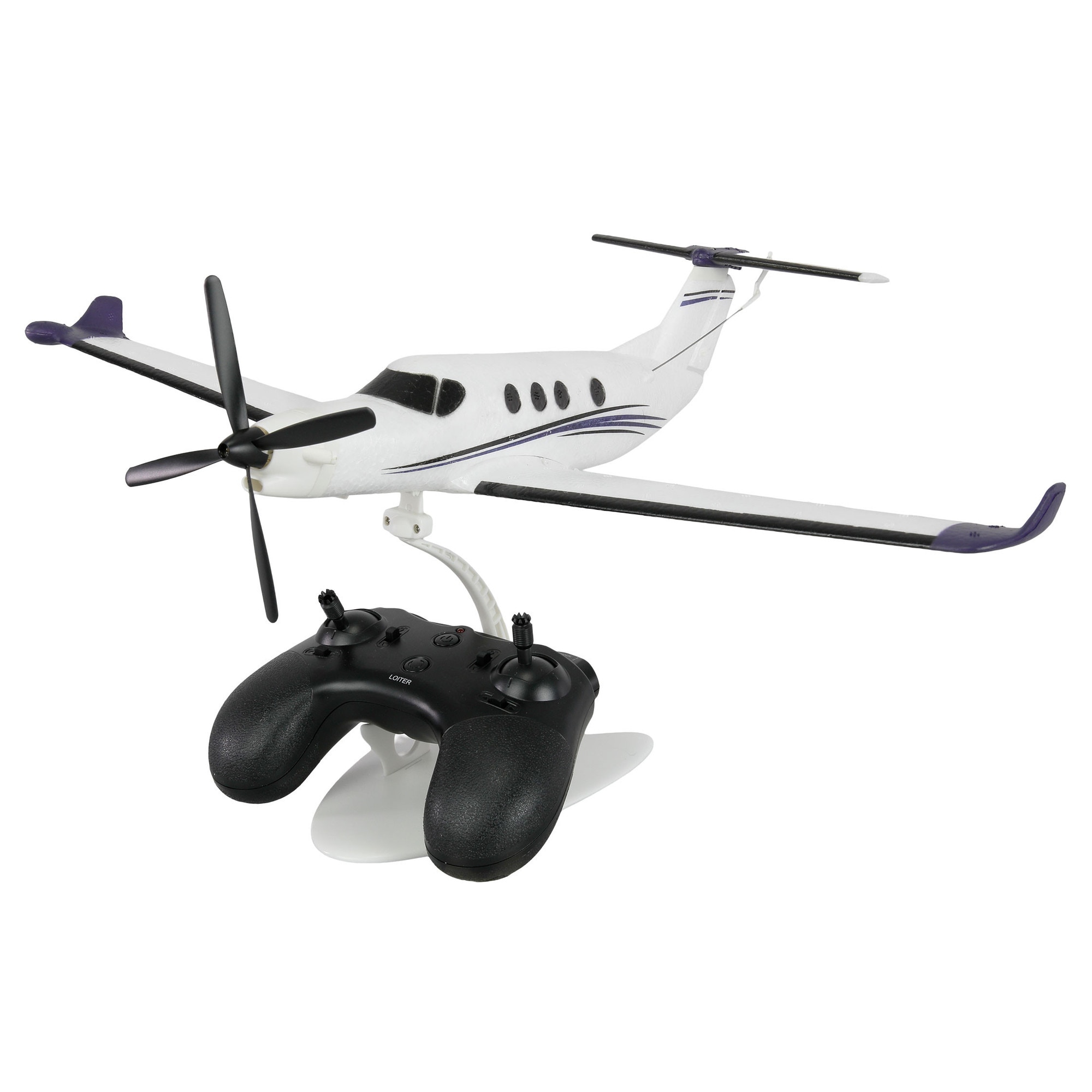 Avion RC cu telecomanda AMXFlight AM12, Gyroscop care stabilizeaza ...