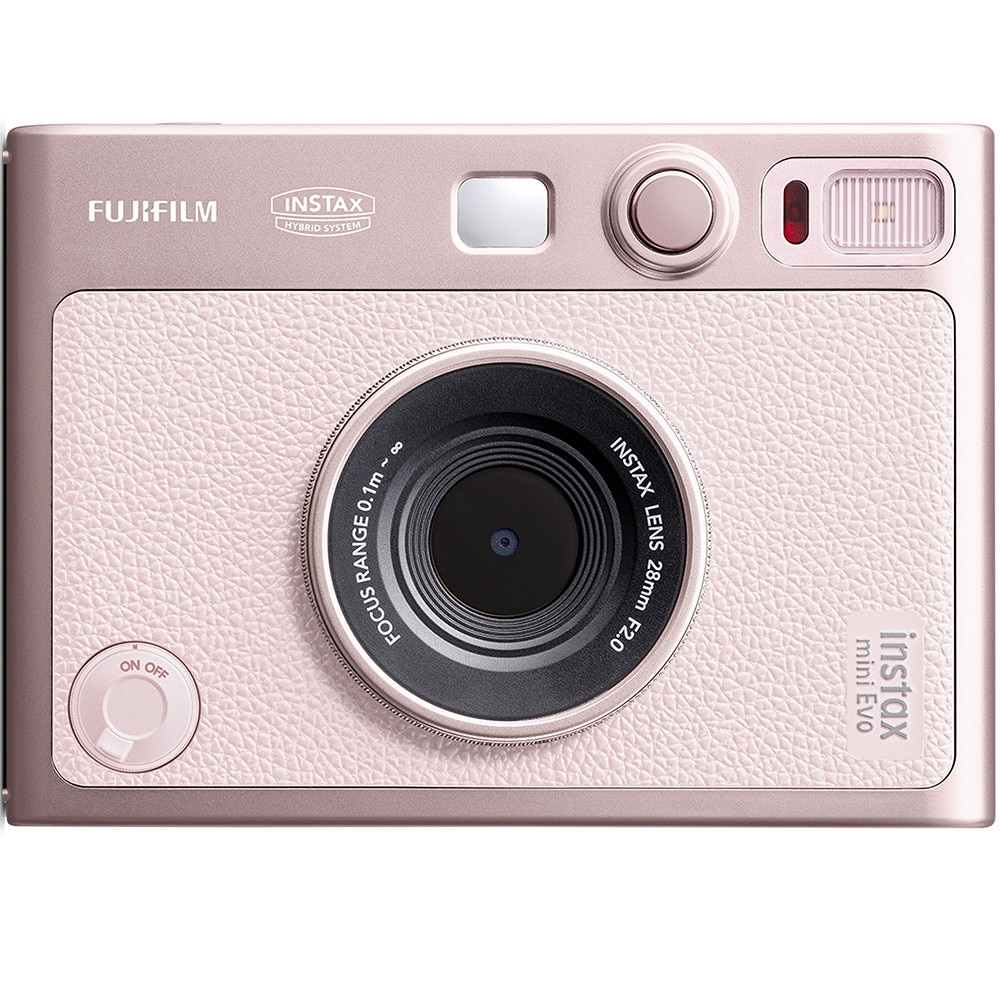 Fujifilm Instax Mini Evo Gentle Rose azonnali fényképezőgép tok, 1x10 ...