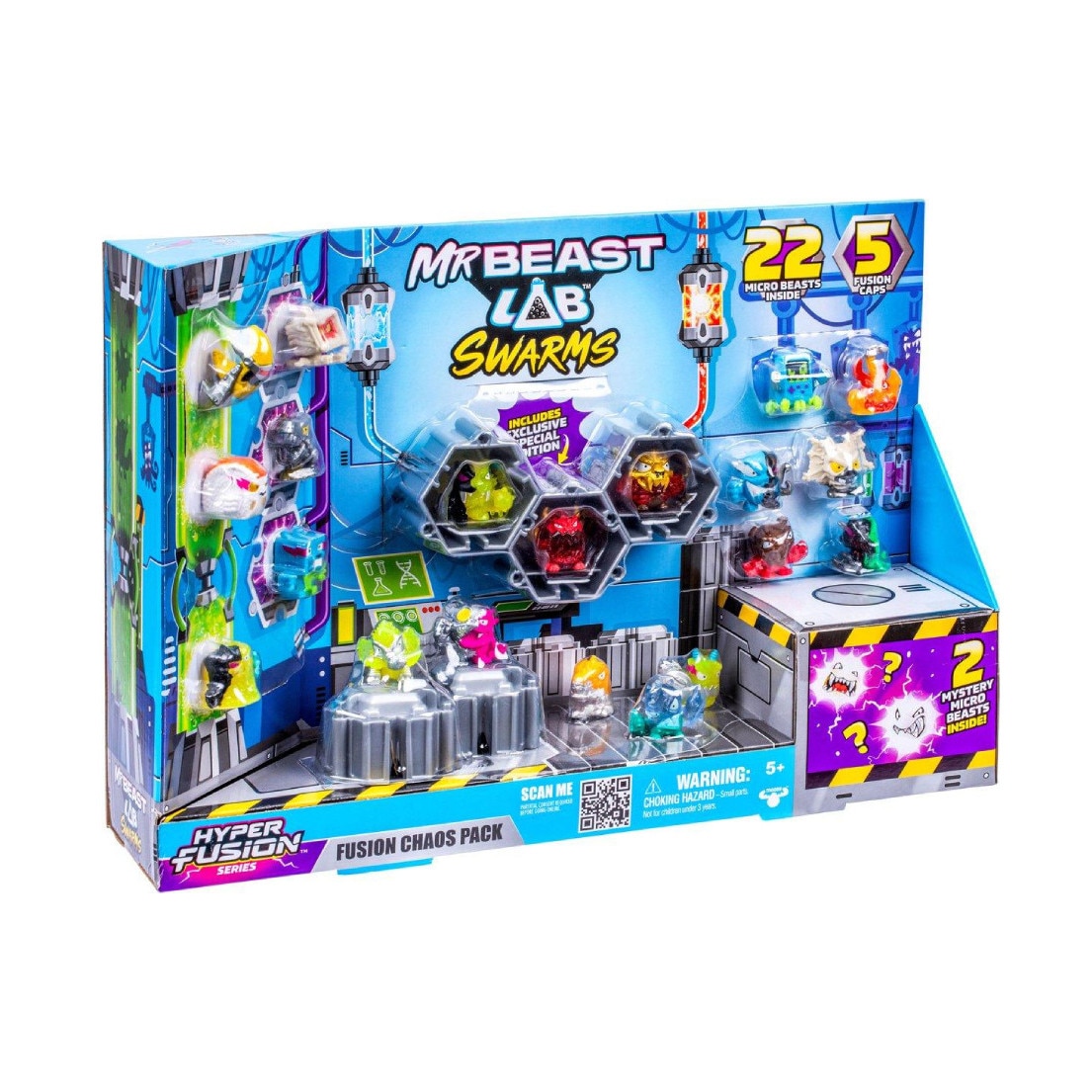 Figurina Moose Toys Mr. Beast Lab Swarms Fusion Chaos (20420) - eMAG.ro