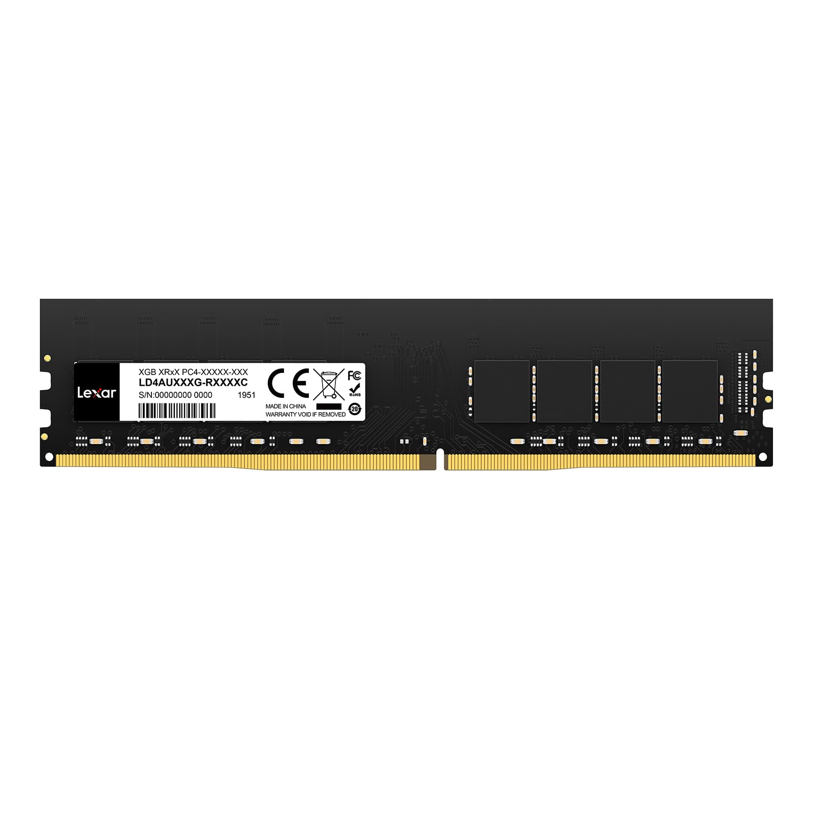 Lexar Udimm Ddr4 Ram 16Gb, 3200 Mhz Ram Ddr4, Memorie Desktop U-Dimm Cu ...