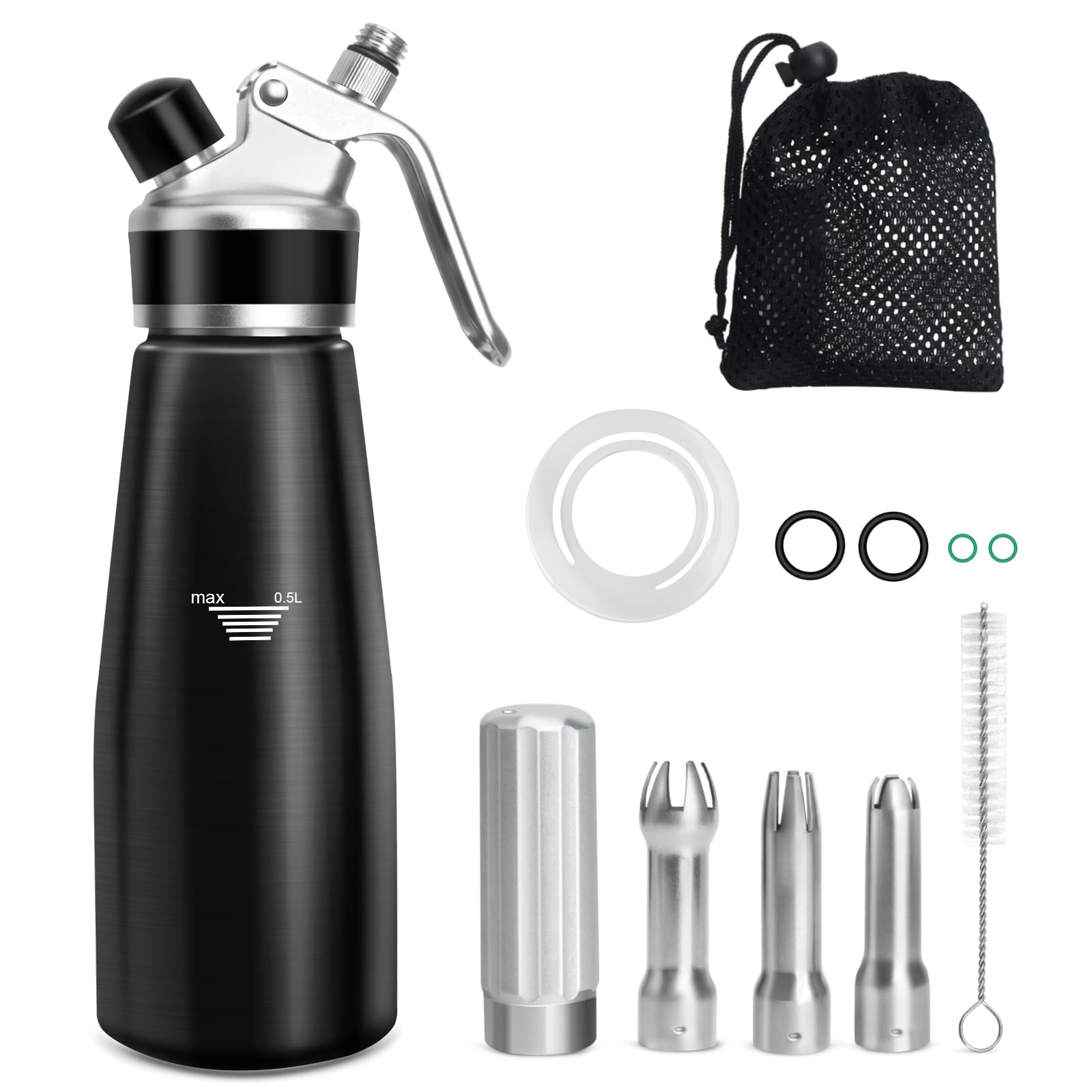Dozator De Frisca Colcospie Cadouri, Sifon De Frisca Din Aluminiu 500 ...