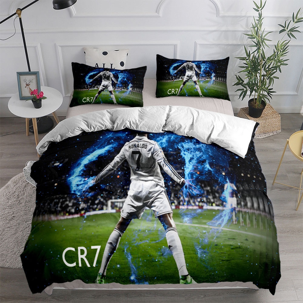 CR7 Cristiano Ronaldo ágynemű, 2 személyes, 3 részes, mikroszálas ...