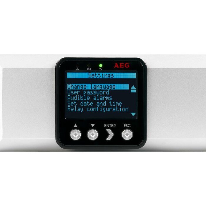 UPS AEG Protect D. 1500VA / 1350W, Online, Rackmount ТЗИ - eMAG.bg