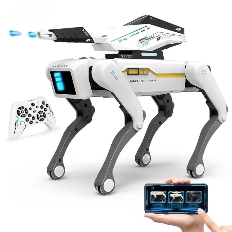 Robot Caine Inteligent iUni 8006 cu Bile din Hidrogel, Expandabile in ...
