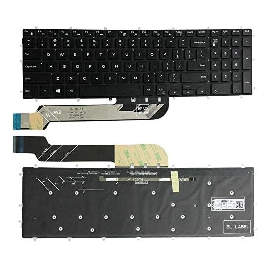 Dell laptop billentyűzet 15 P32E P32E001 P89F P89F001 P89F002 P89F004 ...