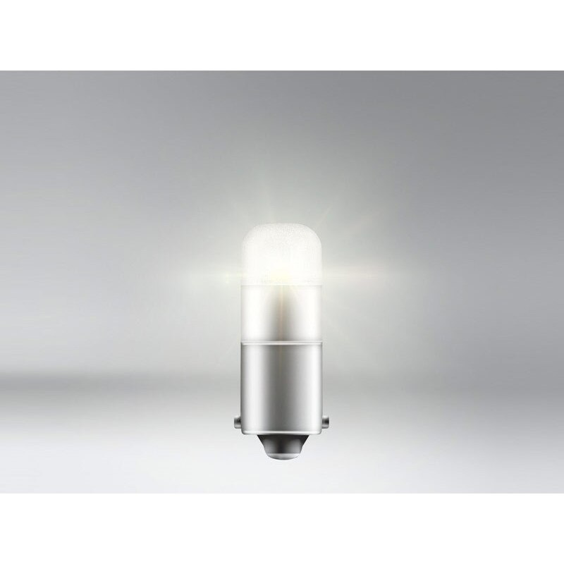 Комплект 2 броя LED лампи Osram тип T4W топло бели, 4000K, 24V, 1W ...