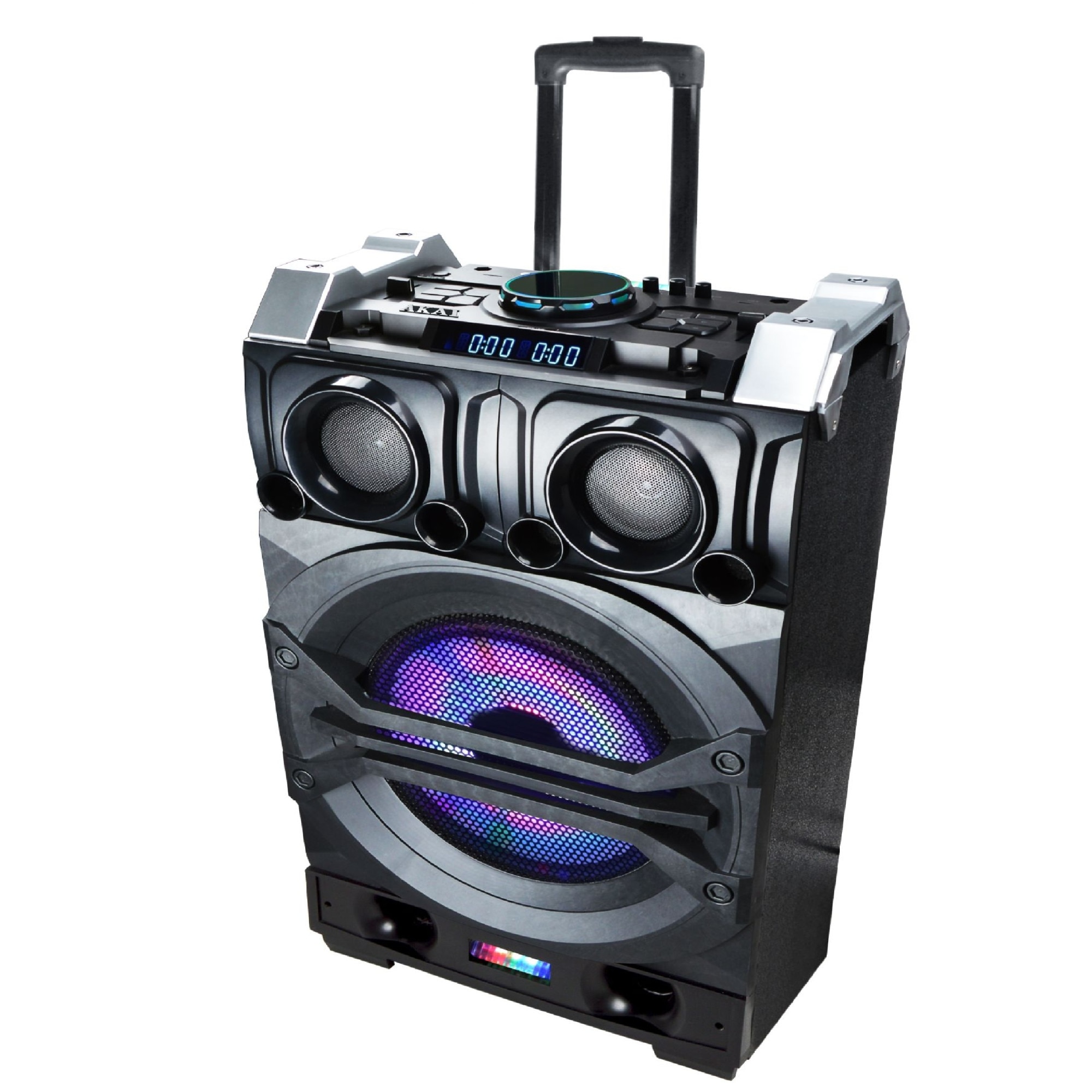 Boxa. profesionala Akai, Bluetooth, USB, maner de transport, putere ...