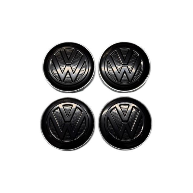 Set 4 capace roti 60mm VW negre compatibil/inlocuitor janta aliaj - eMAG.ro