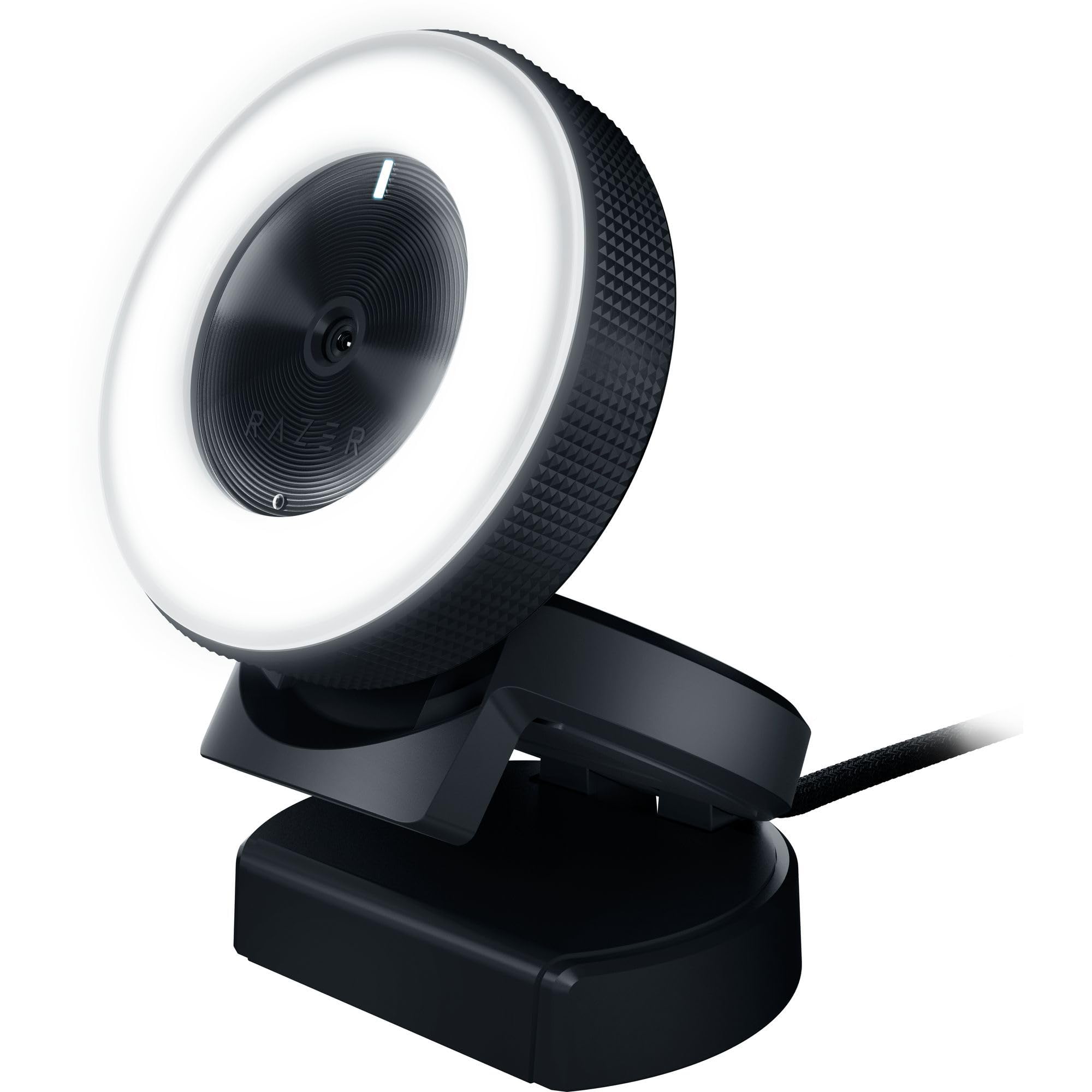 Webcam Razer Kiyo, HD 720P, 60 FPS, iluminare inelară, USB - eMAG.ro