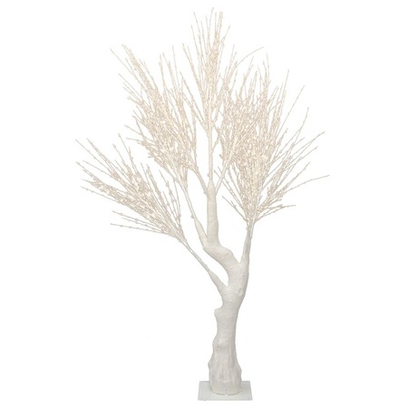 Copac iluminat cu 3072 de leduri, alb, inaltime 220 cm - eMAG.ro