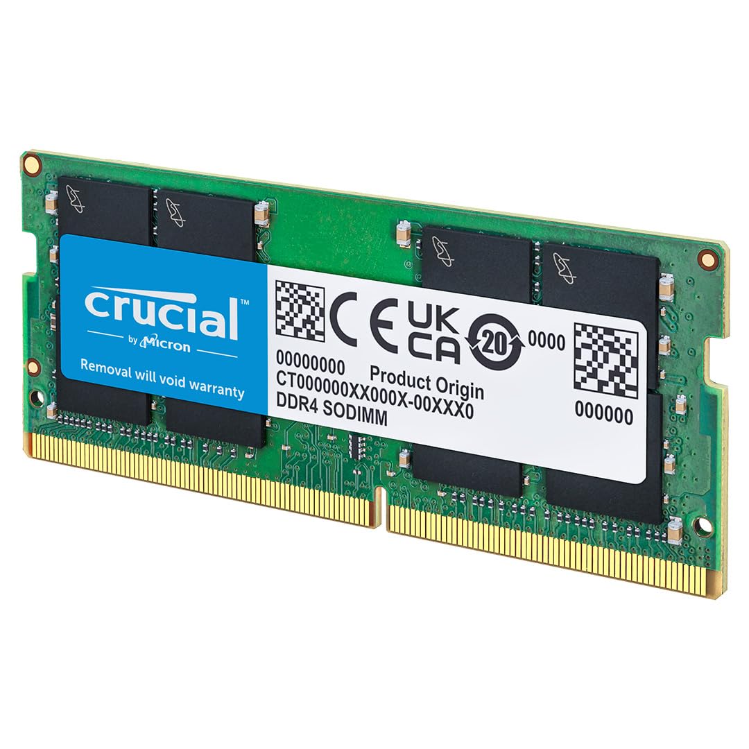 Memorie Laptop Crucial 8GB DDR4 3200MHz, culoare: neagră - eMAG.ro