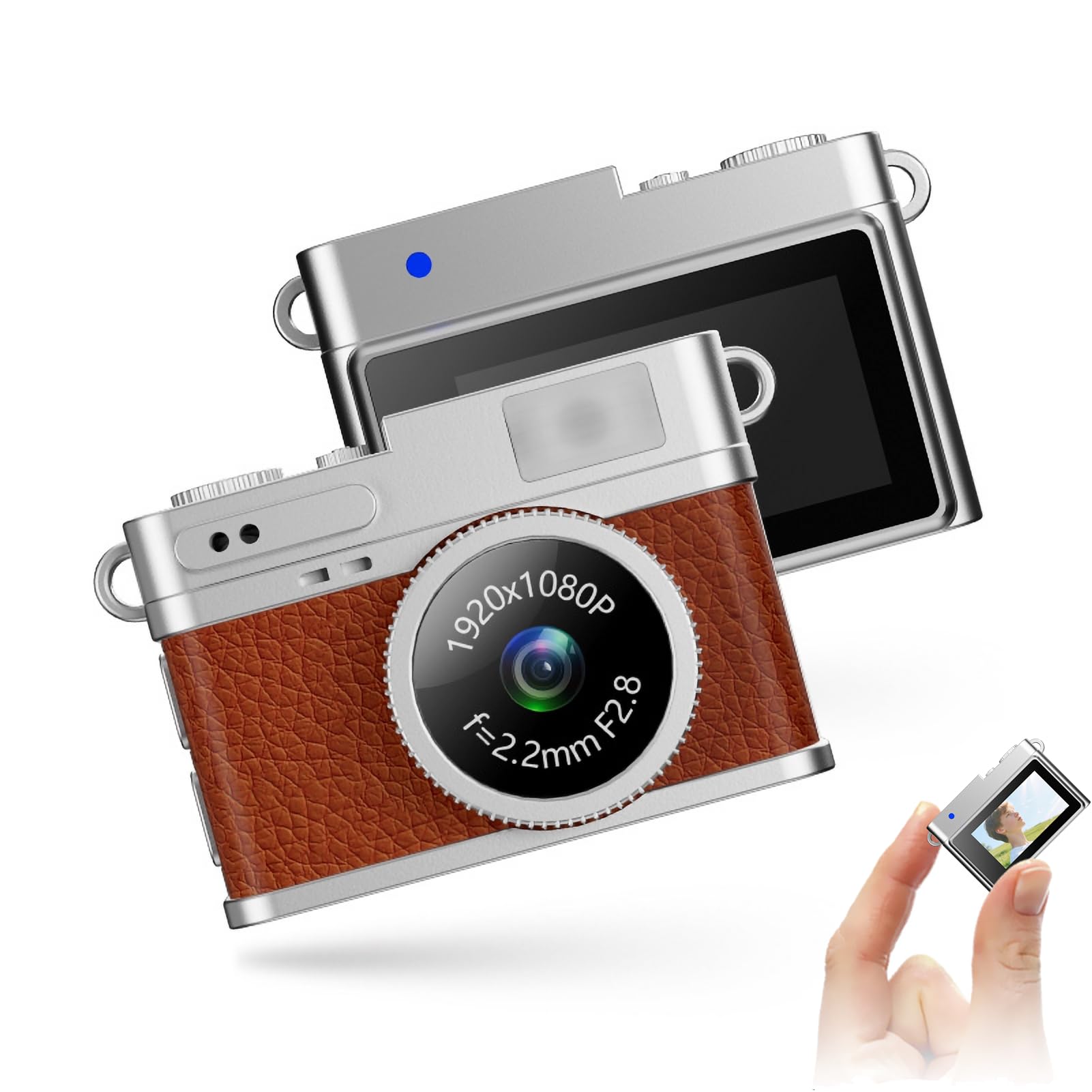 Aparat Foto Digital Vintage De 128 Gb, Camera Video Vlogging 1080P Fhd ...