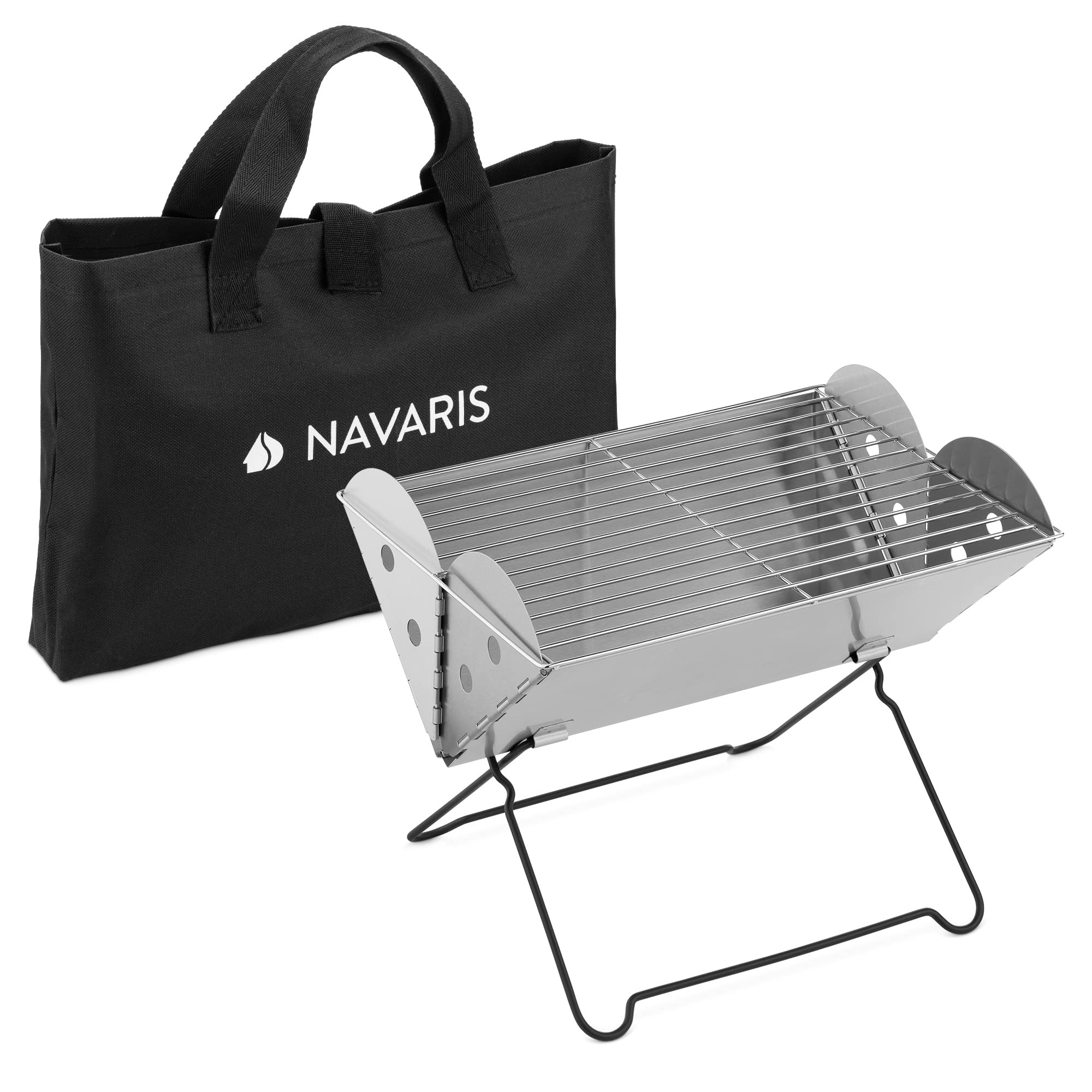 Gratar Pliabil Navaris - 35 X 26, 5 X 24, 5 Cm - Gratar Cu Carbune Din ...