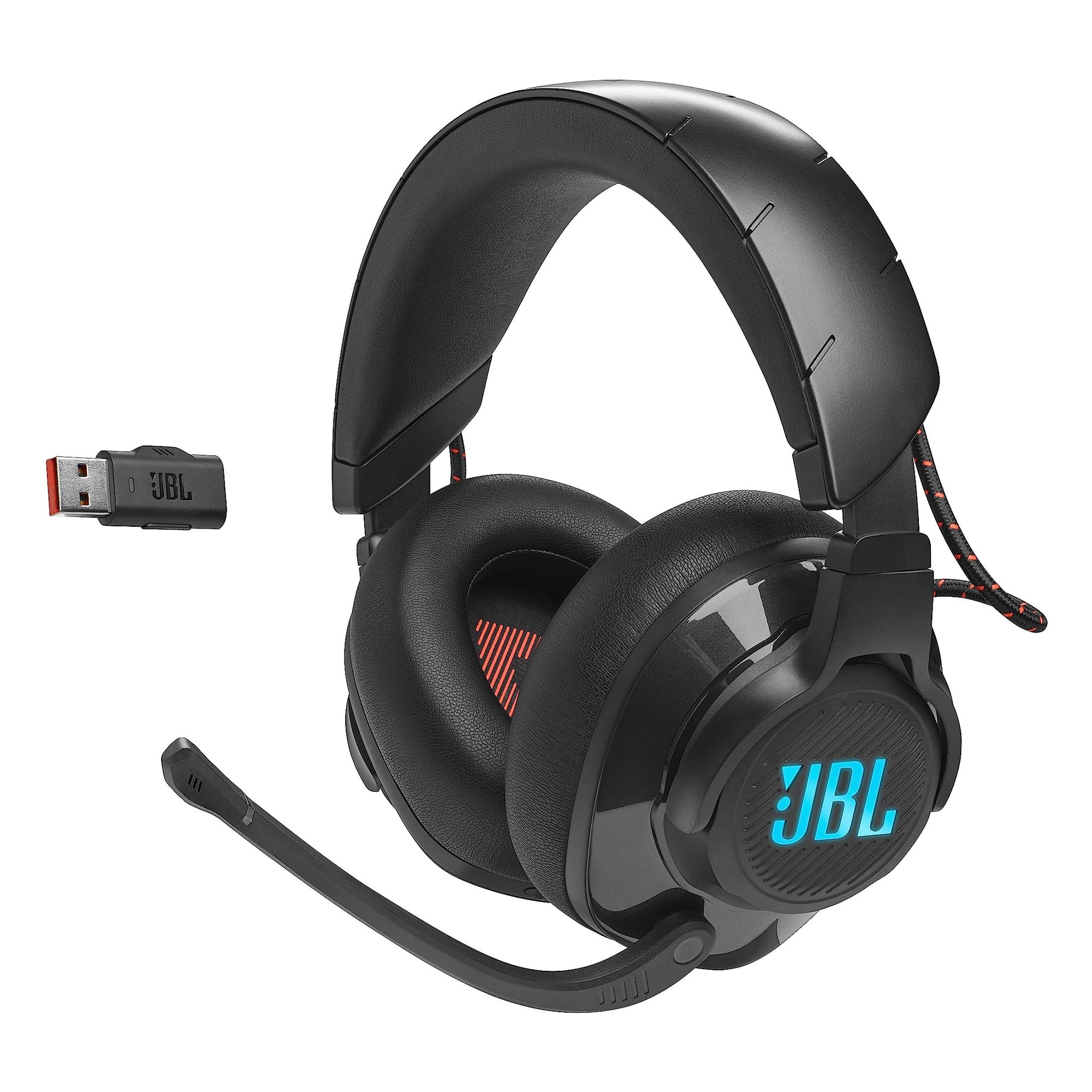 Casti gaming, JBL Quantum 610, wireless 2.4 GHz, microfon rabatabil ...