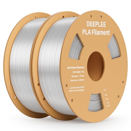 Filament Pla Deeplee 1.75Mm, Filament Pentru Imprimanta 3D 2Kg (1Kg ...