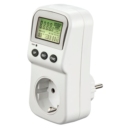 Priza cu contor Energie Hama cu afisaj LED, control digital pentru ...