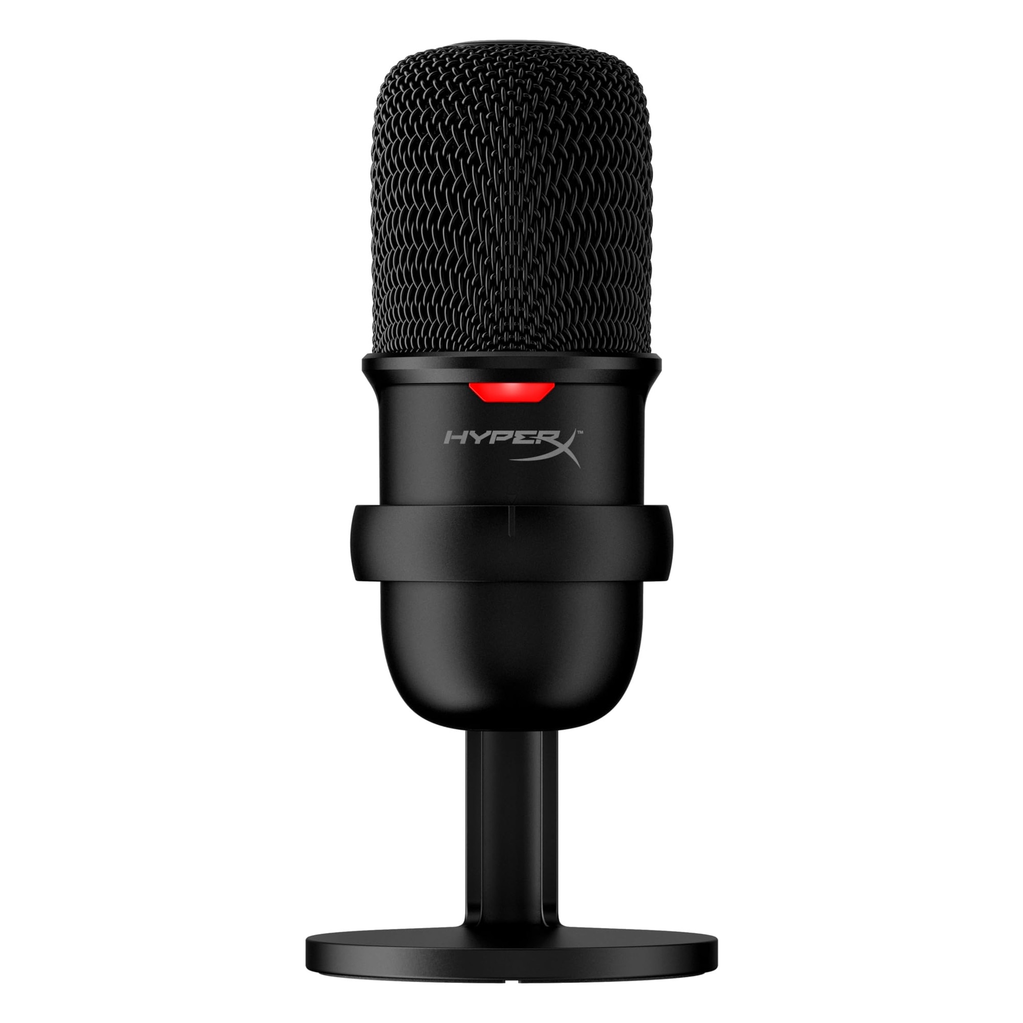 Microfon gaming HyperX Solocast USB, condensator, captura cardioid ...
