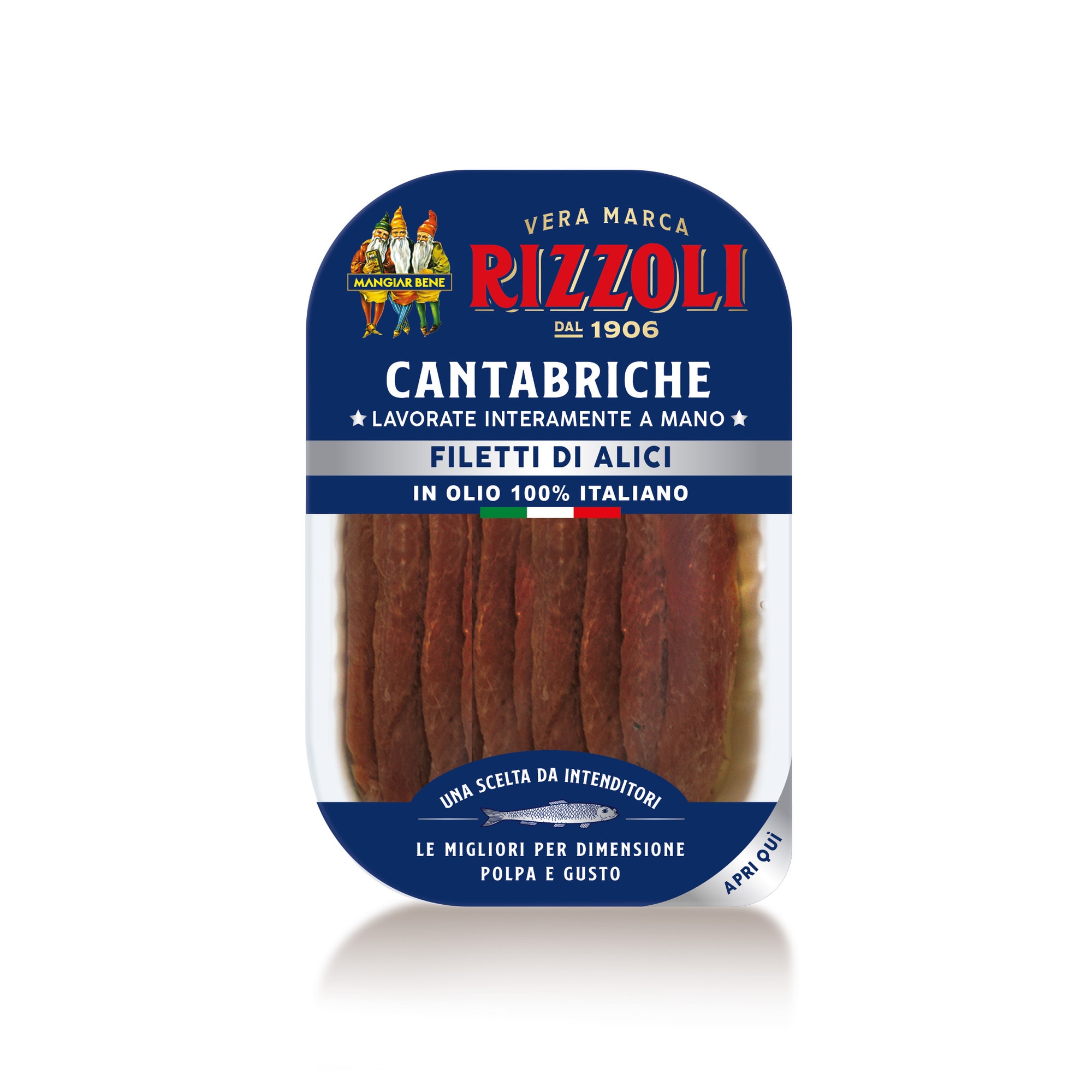 File de ansoa în ulei 100% italian Cantabriche, Rizzoli, 70g - eMAG.ro