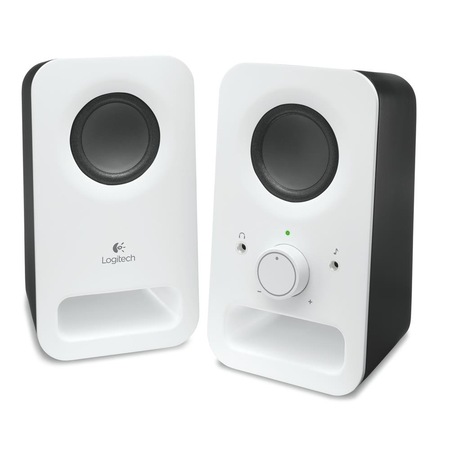 Boxe PC Logitech Z150, set 2.0, sunet stereo, alb - eMAG.ro