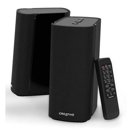 Boxe desktop Creative T100 2.0 Hi-Fi, Bluetooth 5.0, putere maximă 80 W ...