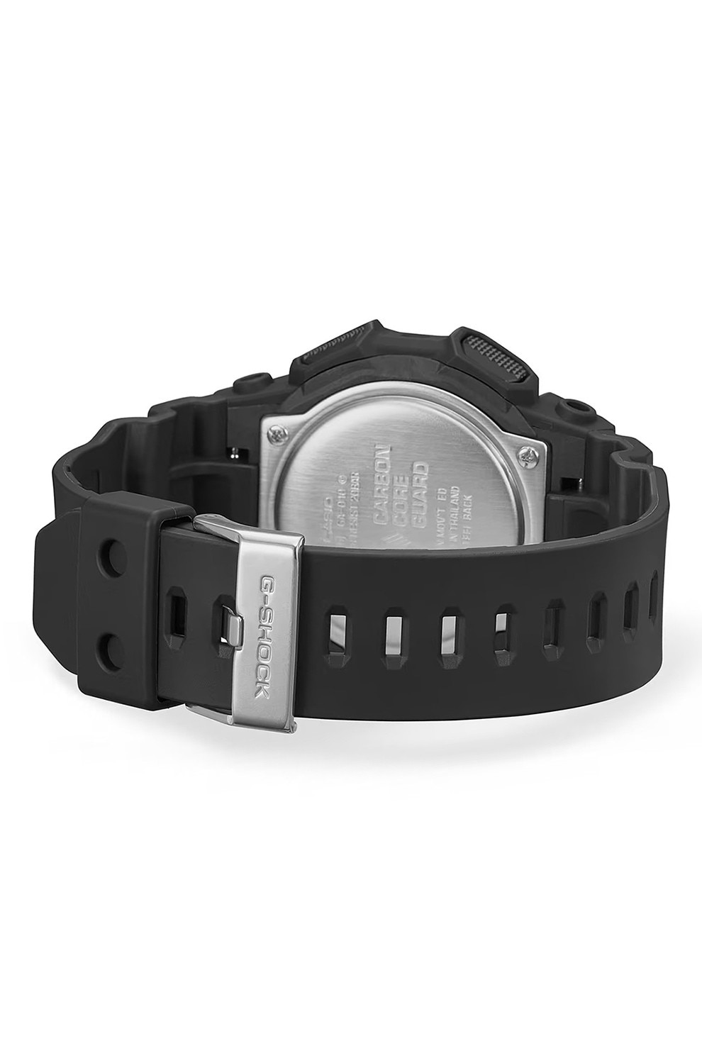 Casio, Ceas analog-digital de rasina G-Shock, Argintiu, Negru - eMAG.ro