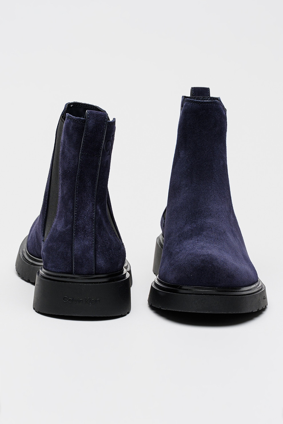 CALVIN KLEIN JEANS, Ghete Chelsea de piele intoarsa - eMAG.ro
