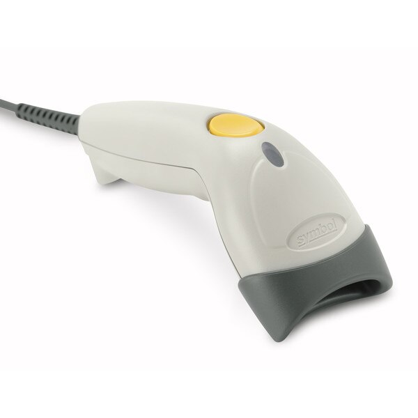 Cititor coduri de bare Motorola Symbol LS1203, USB, stand, alb - eMAG.ro