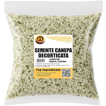 Seminte de Canepa Decorticate 1kg - eMAG.ro