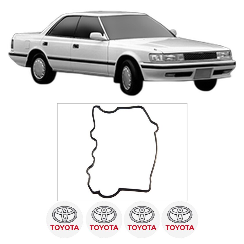 Set garnitura chiuloasa capac culbutori TOYOTA CHASER (_X8_) 1.8 (SX80 ...