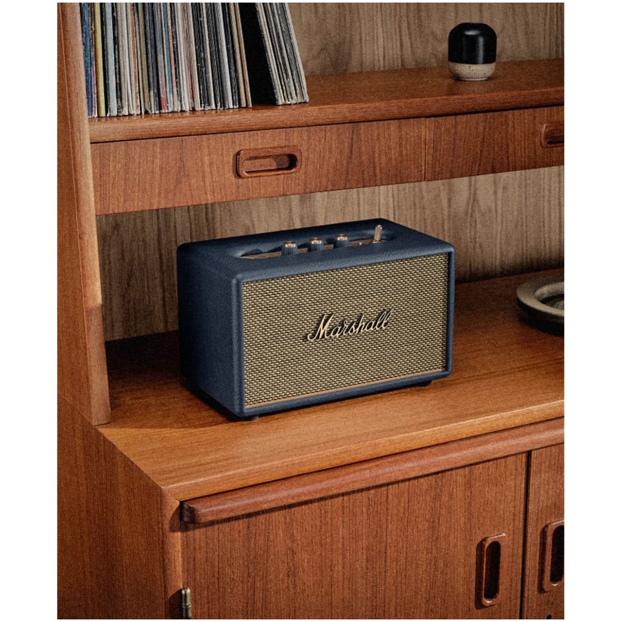 Boxa portabila Marshall Acton III, 60W, Bluetooth, Albastru - eMAG.ro