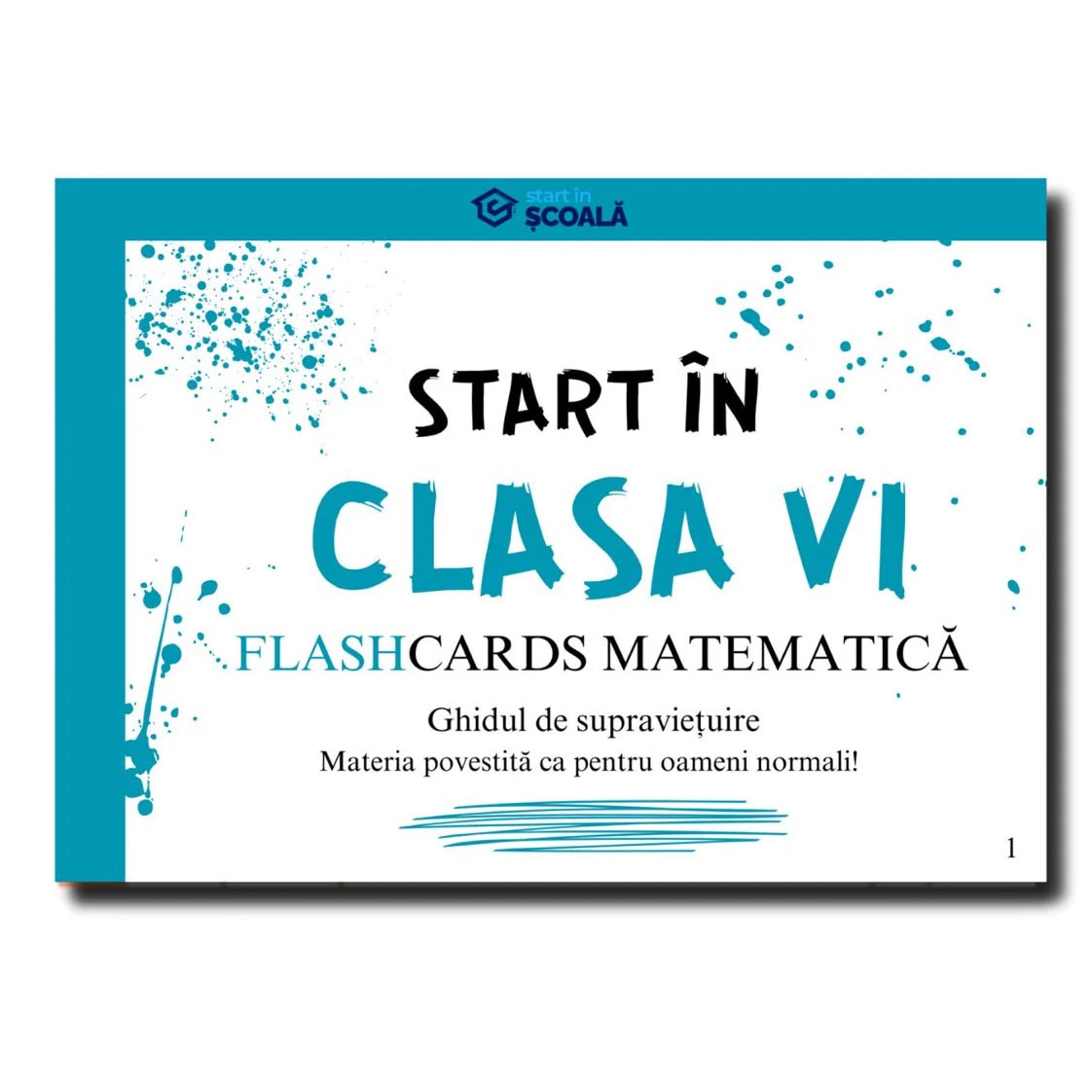Culegere Clasa VI Matematica, Flashcard Start in Scoala - eMAG.ro