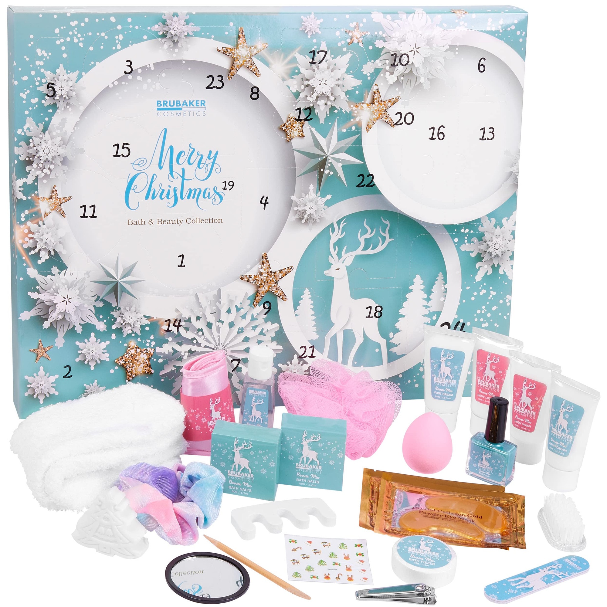 Calendar De Advent Brubaker Cosmetics Beauty 2025 - Calendarul De ...