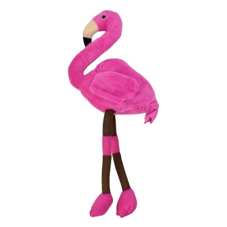 Flamingo de plus, roz, 45 cm - eMAG.ro