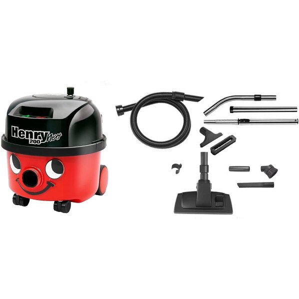 Numatic - Henry next 200 - rosu 620 W - 9l - HVN20011 - Aspirator - eMAG.ro