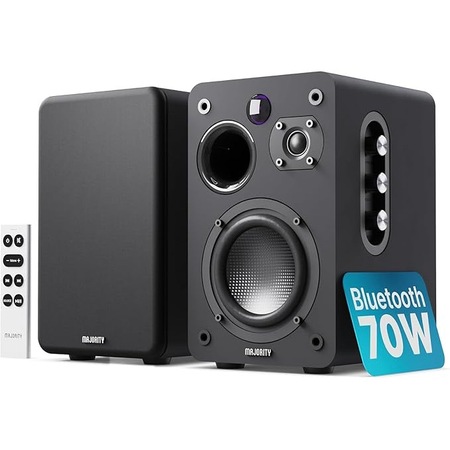 Boxe PC active 2.0, Majority, Extra Bass D70X, 70W (35w x2) RMS, HiFi ...