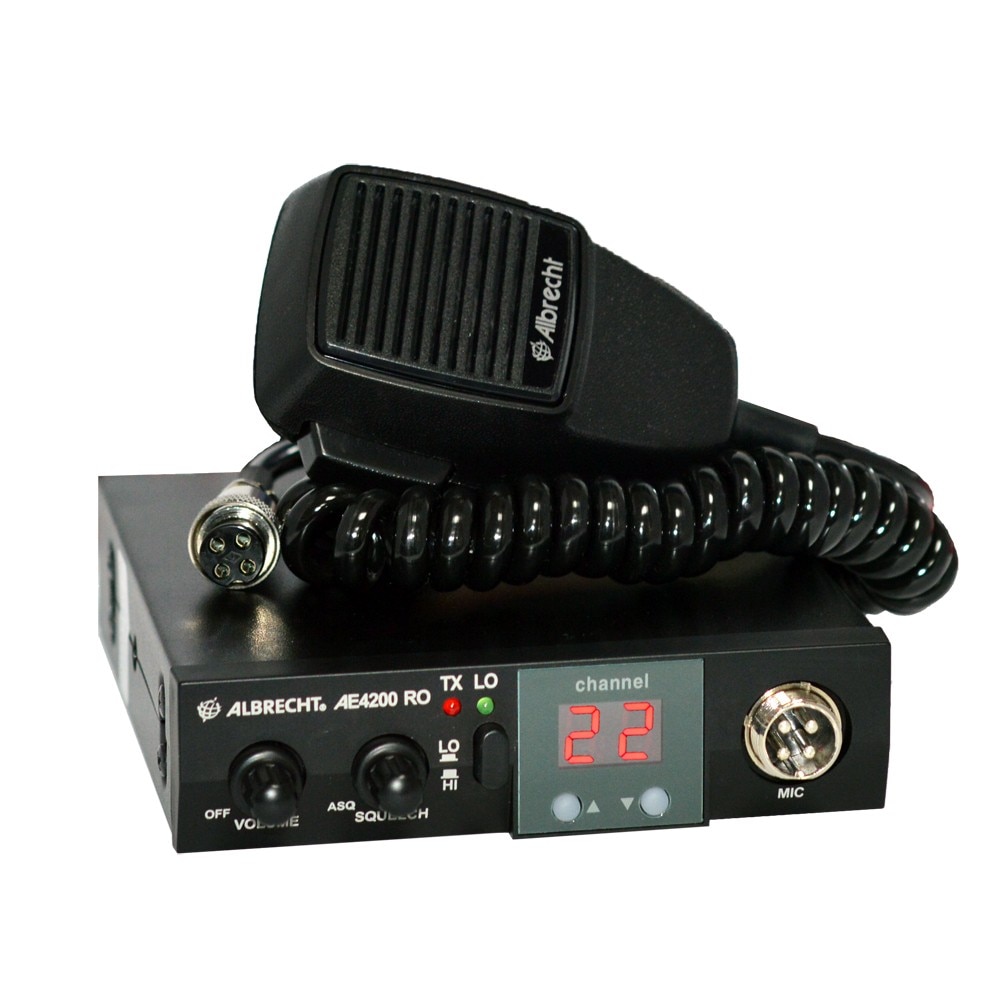 Kit Statie radio CB Albrecht 4200 RO ASQ + Antena PNI ML70 - eMAG.ro