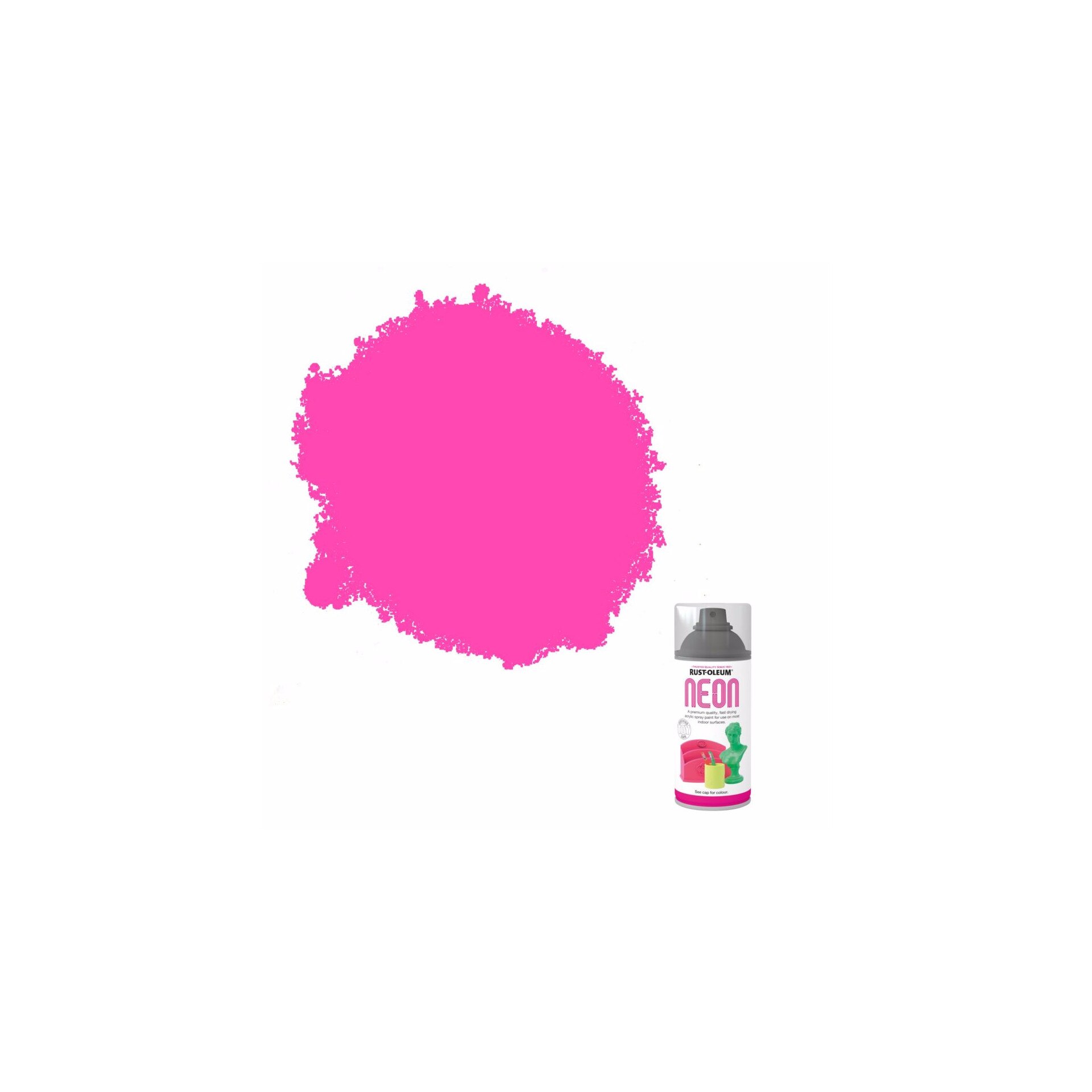Vopsea spray luminoasa Neon pink 150 ml - eMAG.ro