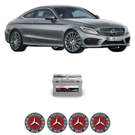 Baterie Acumulator 80 Ah 12 V 800 A MERCEDES-BENZ C-CLASS Coupe (C205 ...