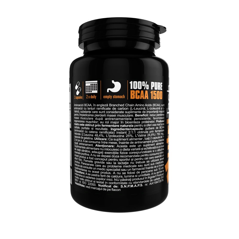 BCAA 1500 sub forma de capsule mari este varianta optima de a lua ...