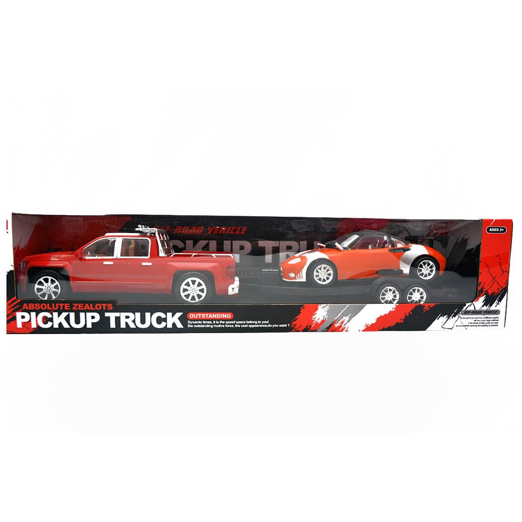 Masina Pickup Truck cu trailer si masina VIP - eMAG.ro