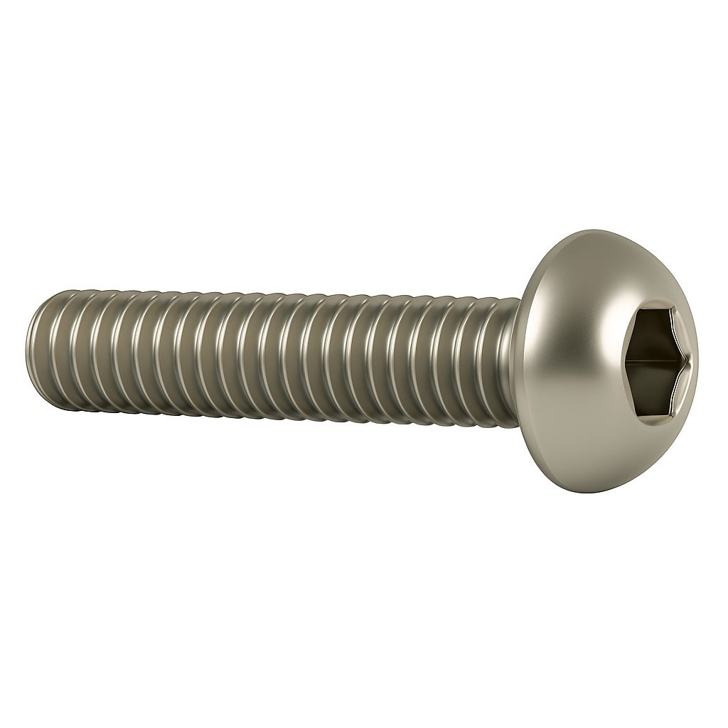 Set 500 buc - Surub cap bombat locas imbus ISO 7380 M6x10 inox A2 - eMAG.ro
