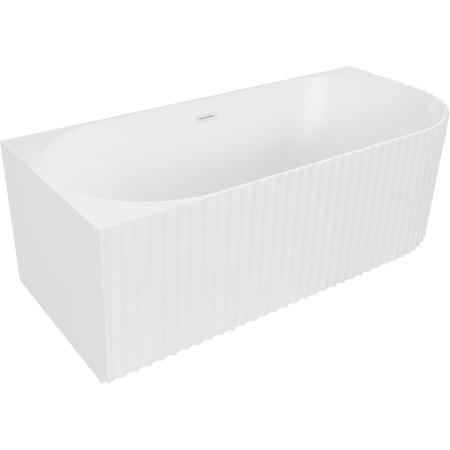 Mexen Gia cada de baie freestanding coltar canelat stanga 170 x 80 cm ...