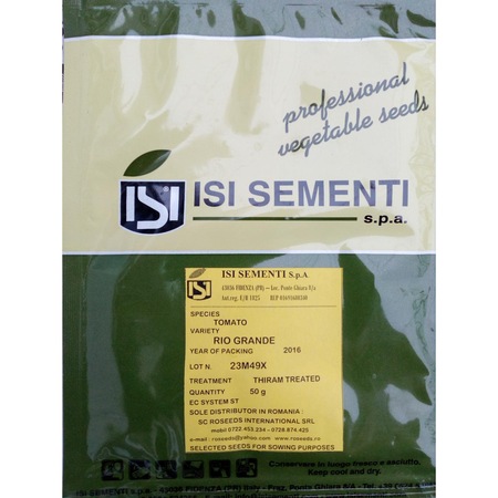 Seminte tomate de camp si gradina Rio Grande -50 Gr - eMAG.ro